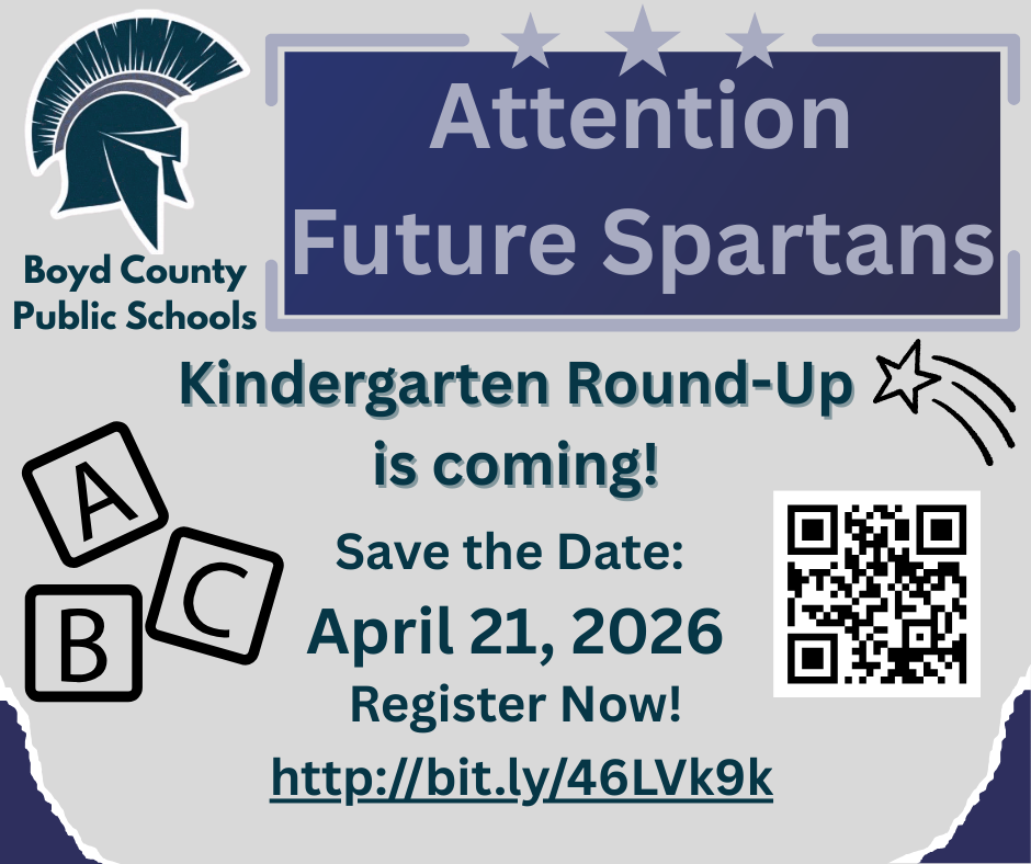 Boyd County Schools - 2026-2027 Preschool and Kindergarten Preregistrations